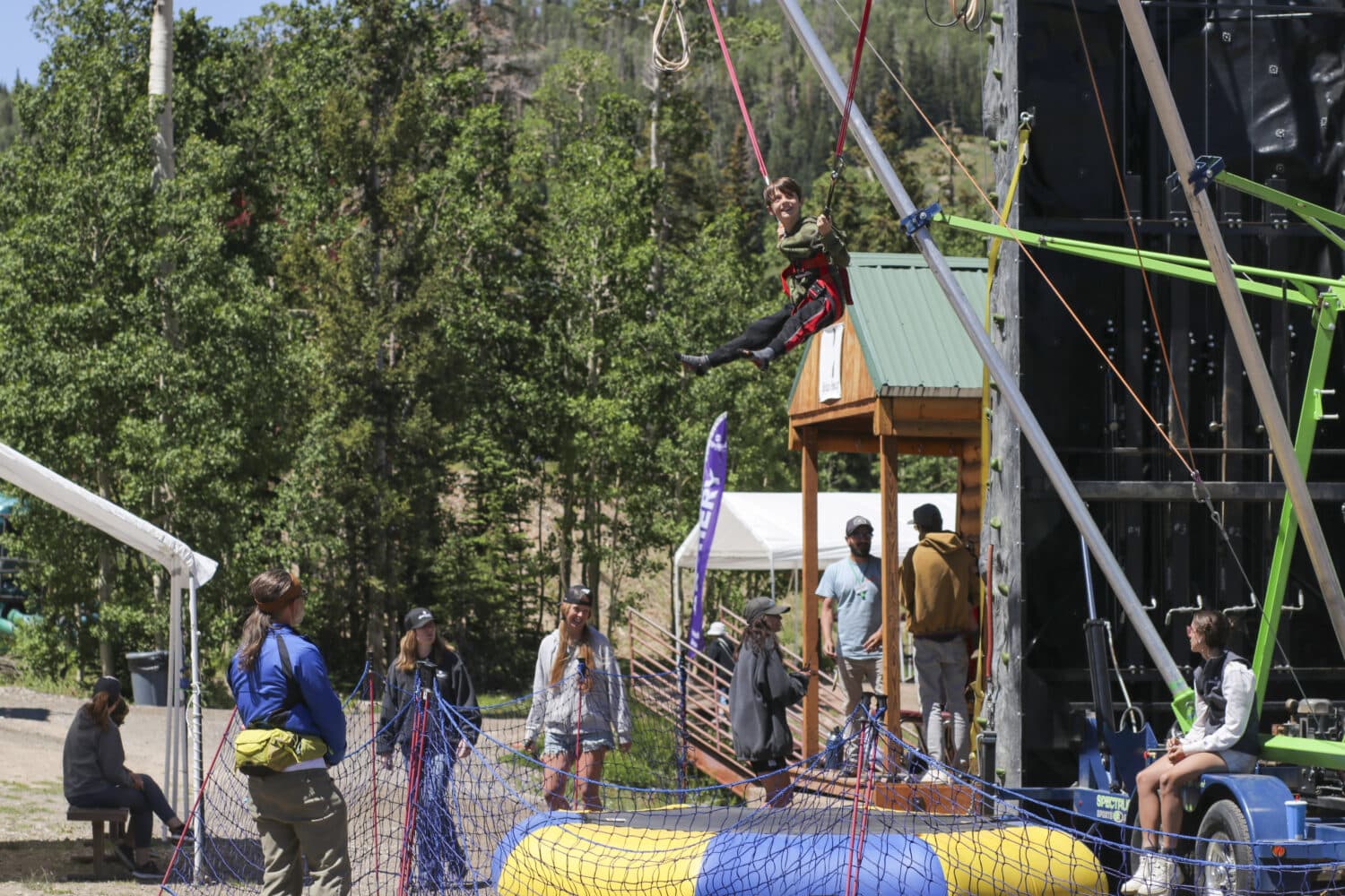 Peak Shot Bungee Trampoline - Brian Head Resort