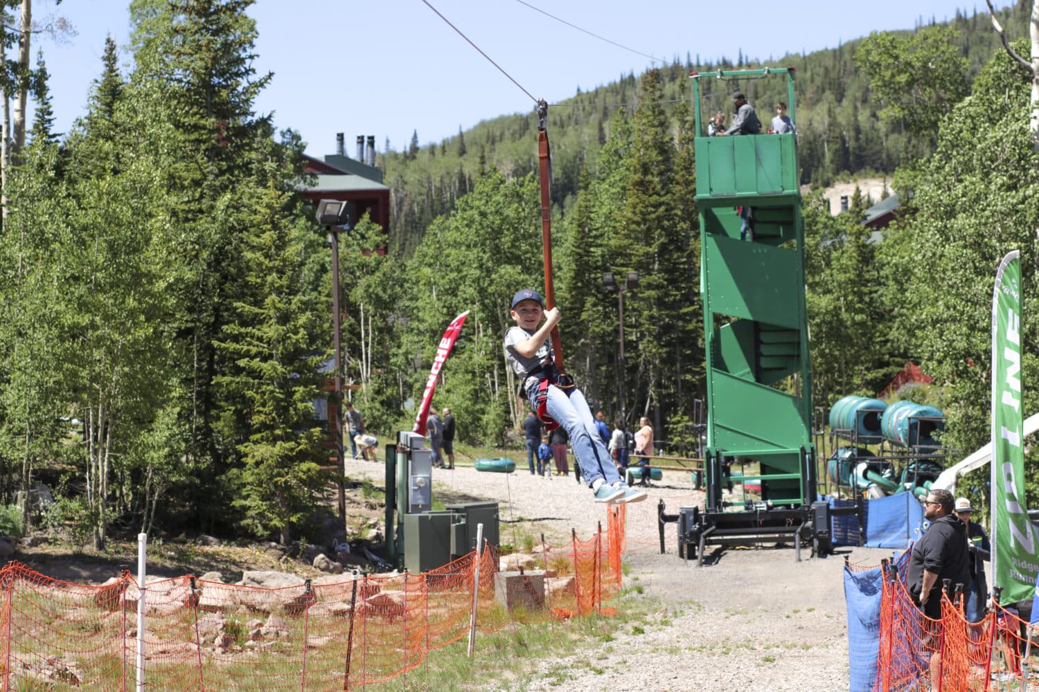 Mini Zip Line - Brian Head Resort