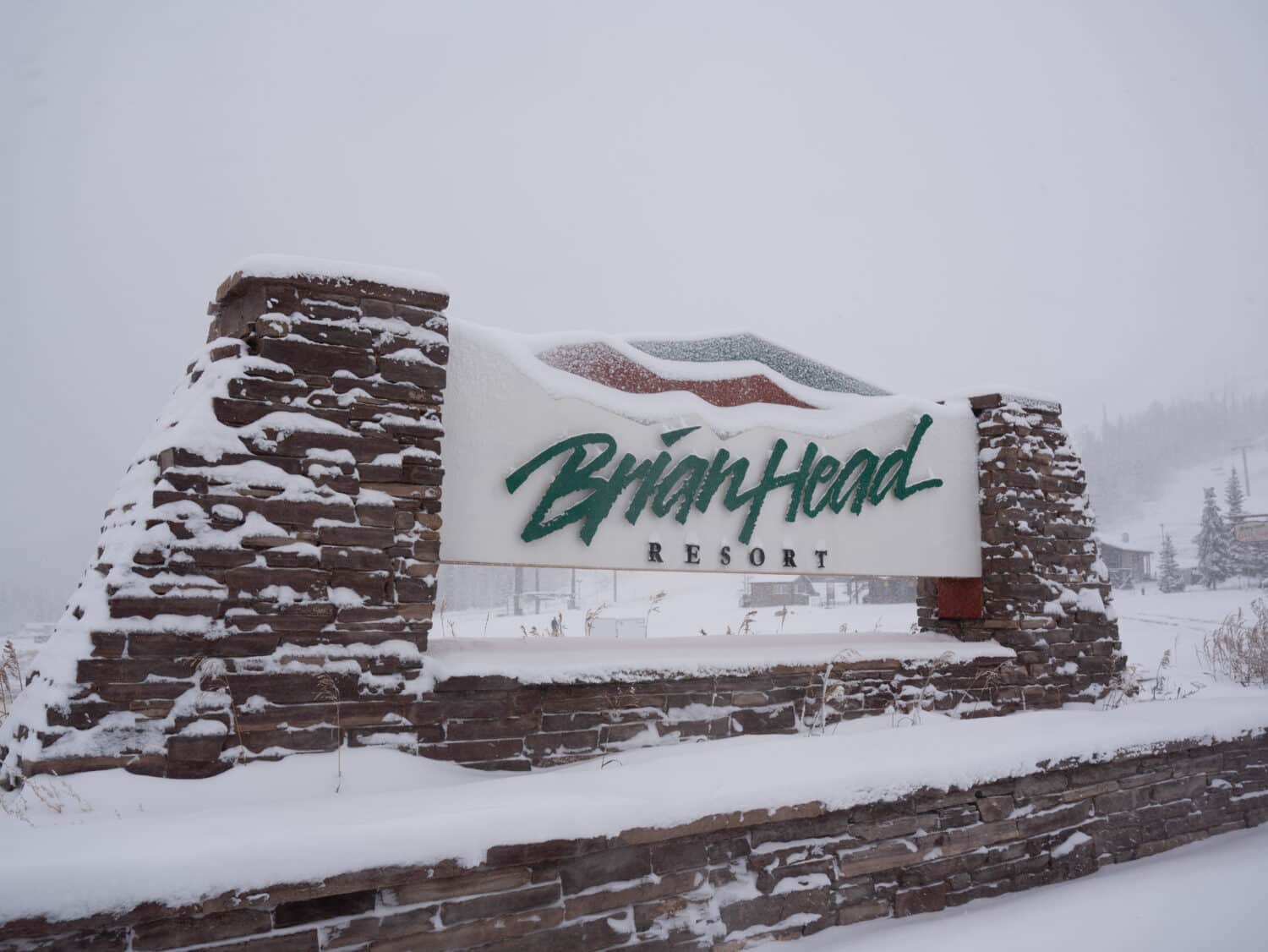 First Snowfall of the 24-25 Winter Season - Brian Head Resort