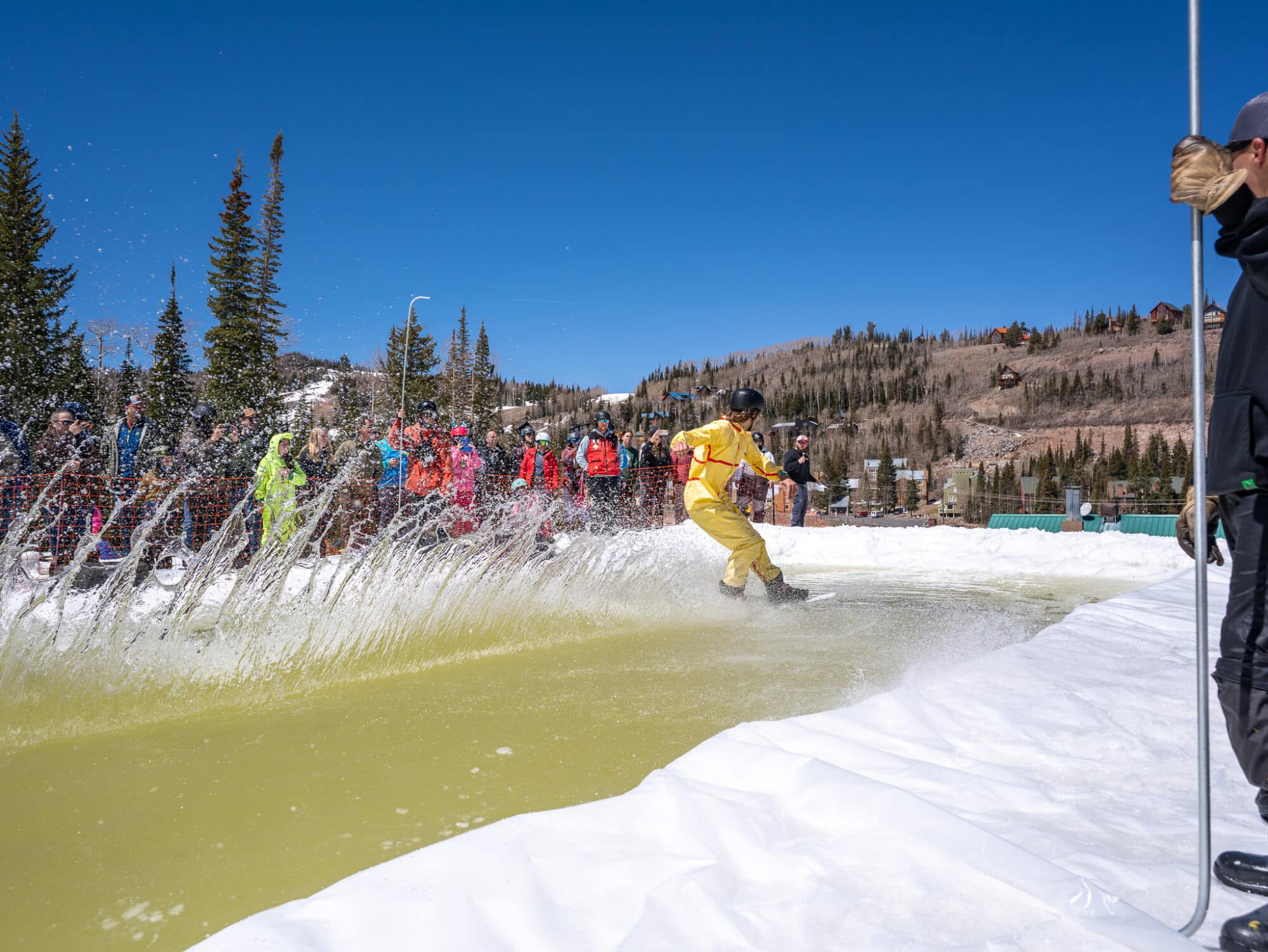 Pond Skim - Brian Head Resort